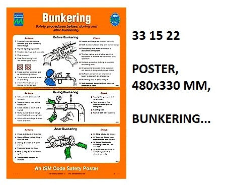 331522-POSTER BUNKERING, #1022W 475X330MM
