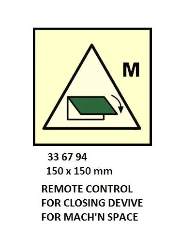 336794-FIRE CONTROL SYMBOL ISO 17631, RMT CONT?L F/CL DEVICE F/MA SP