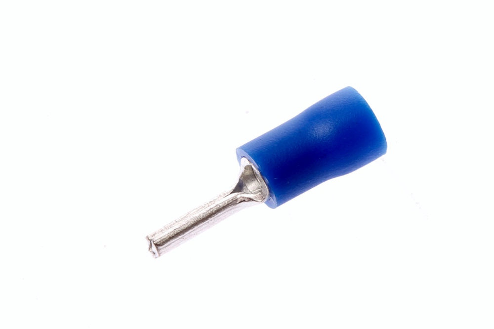 794563-TERMINAL LUG INSULATED, FLAT PIN 2MM2 W:4MM BLUE