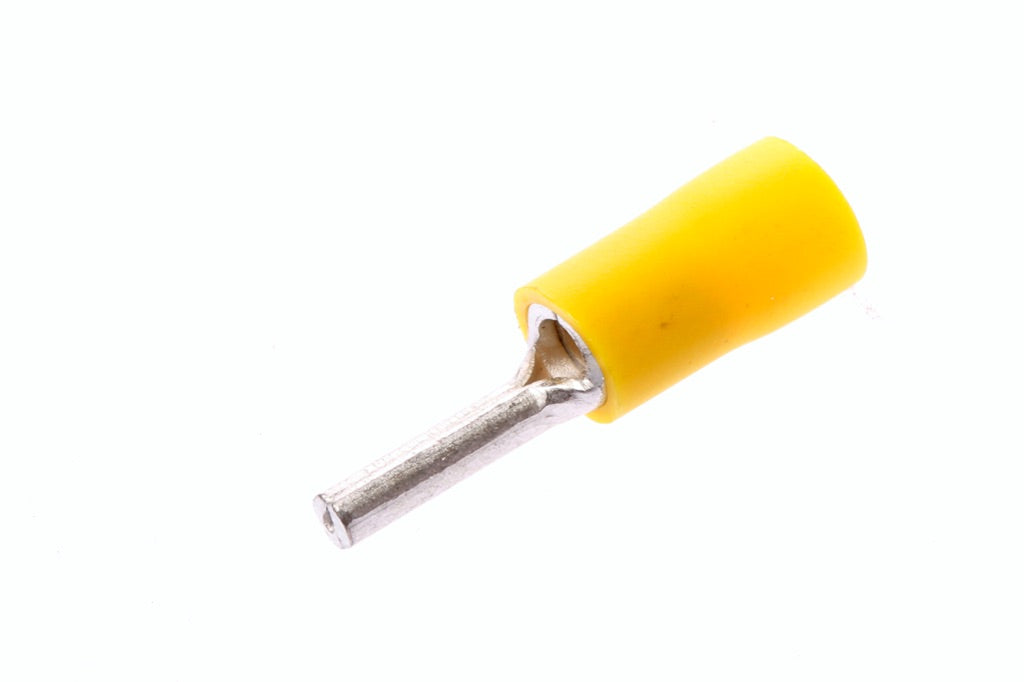 794564-TERMINAL LUG INSULATED, FLAT PIN 5.5MM2 W:4MM YELLOW