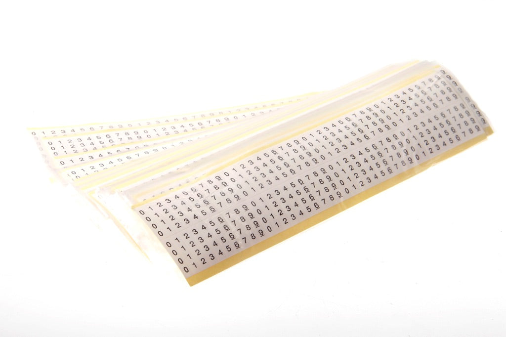 794801-CABLE MARKER NUMERAL SHEET
