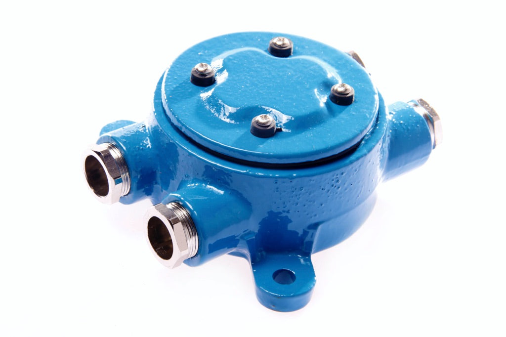 794832-JOINT BOX W.T. CAST IRON TYPE2, 20AMP 3-P 4-GLANDS