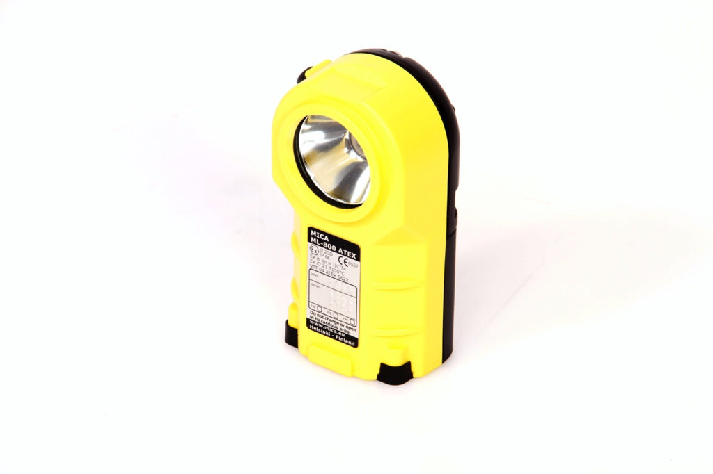 330661-SAFETY HANDLAMP RECHARGEABLE, LED HIPOWER MICA ML-808 ATEX