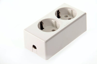 792923-RECEPTACLE DOUBLE 2-ROUND PIN, SIEMENS NWT