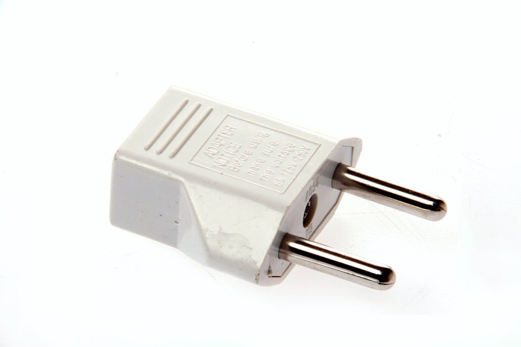 792962-ADAPTOR 2-ROUND PIN (C) PLUG &, 2 PIN (A/B/SE) RECEPTACLE