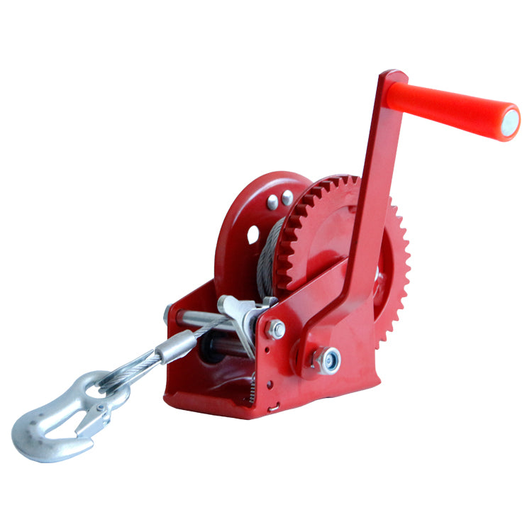 614912-WINCH HAND PORTABLE, RACHET GEARED 300KGS