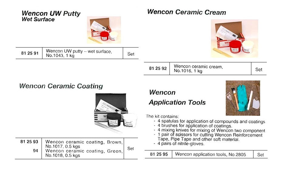 812592-CREAM CERAMIC WENCON NO.1016, 0.5KG